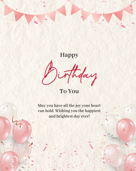 birthday card Template | PosterMyWall