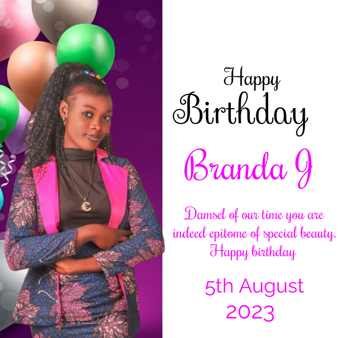 Copy of BIRTHDAY CARD | PosterMyWall