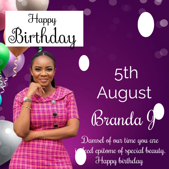 Copy of BIRTHDAY CARD | PosterMyWall