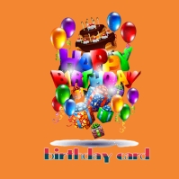 BIRTHDAY LOGO Template | PosterMyWall