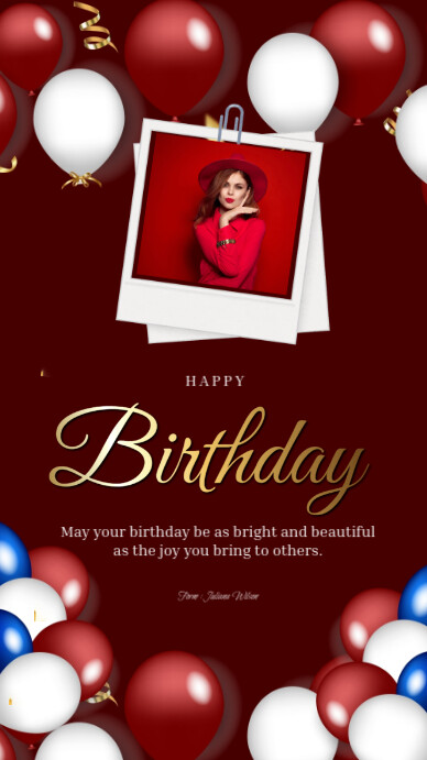 Copy of birthday card | PosterMyWall