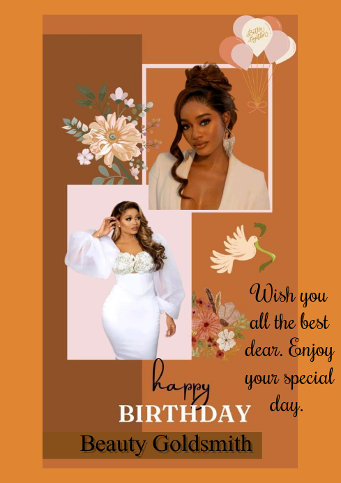 Birthday card Template | PosterMyWall