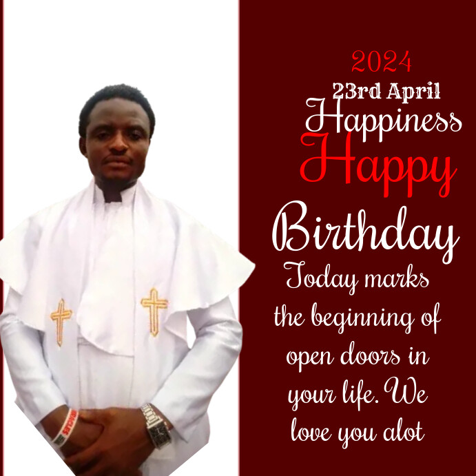 Copy of BIRTHDAY CARD | PosterMyWall