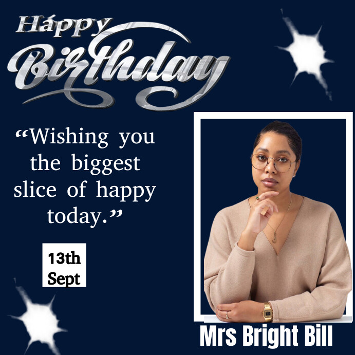 Copy of Birthday card | PosterMyWall