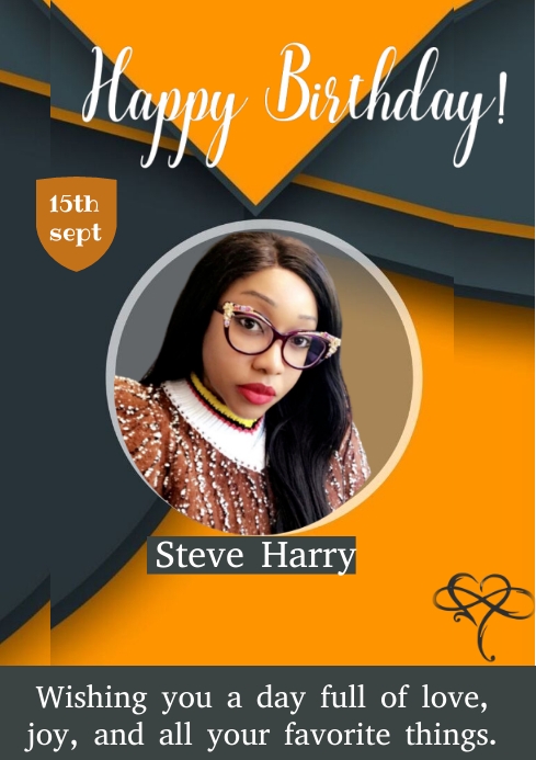 Birthday card Template | PosterMyWall