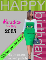 May Birthday Template | PosterMyWall