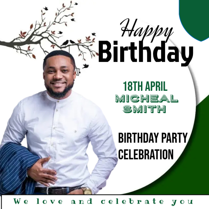 Birthday card Template | PosterMyWall