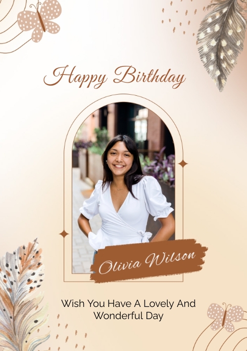 Birthday Card Template | PosterMyWall