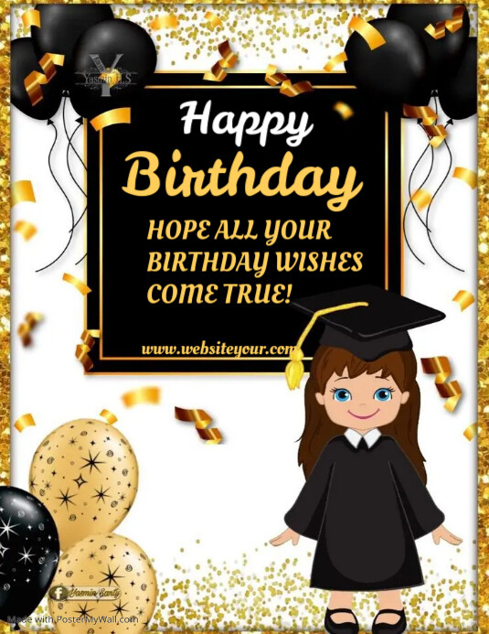 Plantilla de Birthday card | PosterMyWall