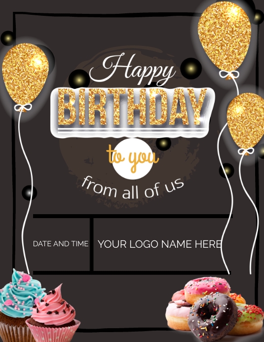 Plantilla de birthday card | PosterMyWall