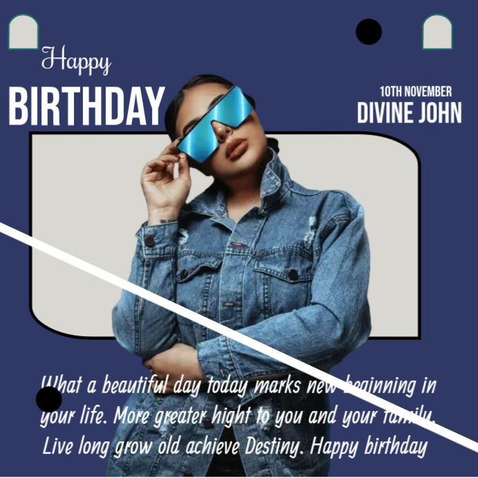 Birthday card Template | PosterMyWall