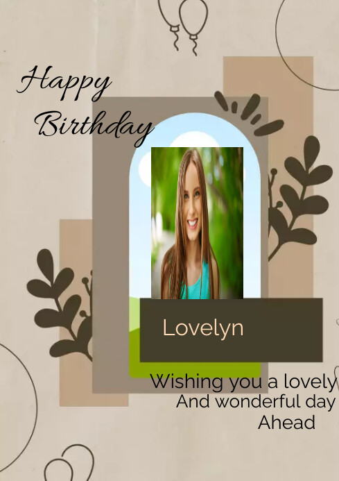 Birthday card Template | PosterMyWall