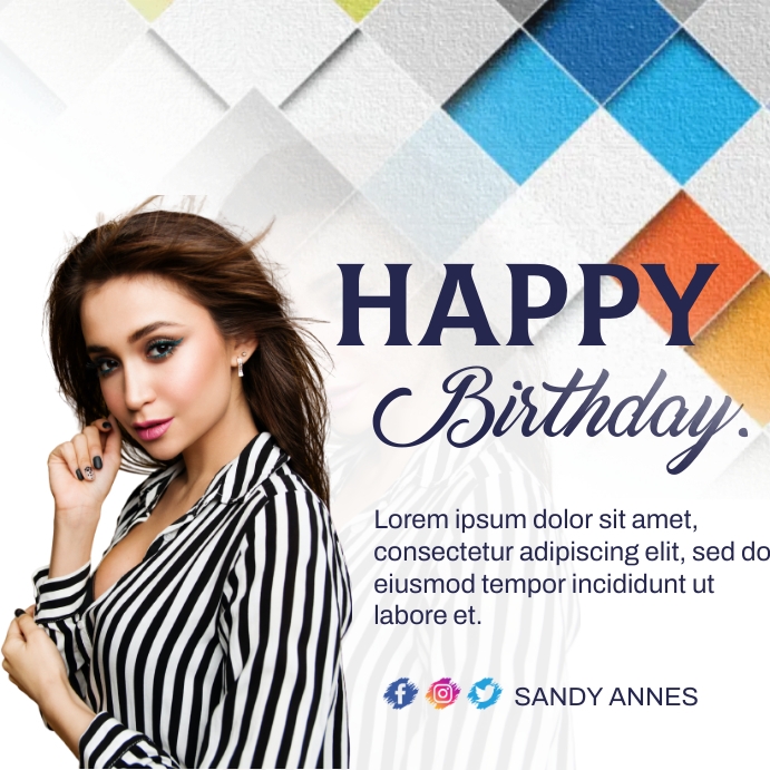 Birthday Card Template | PosterMyWall
