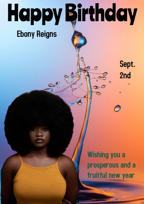 Birthday card Template | PosterMyWall