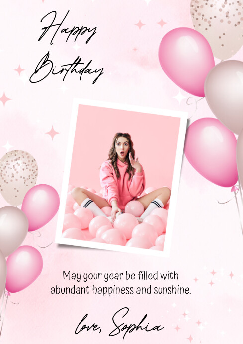 birthday card Template | PosterMyWall