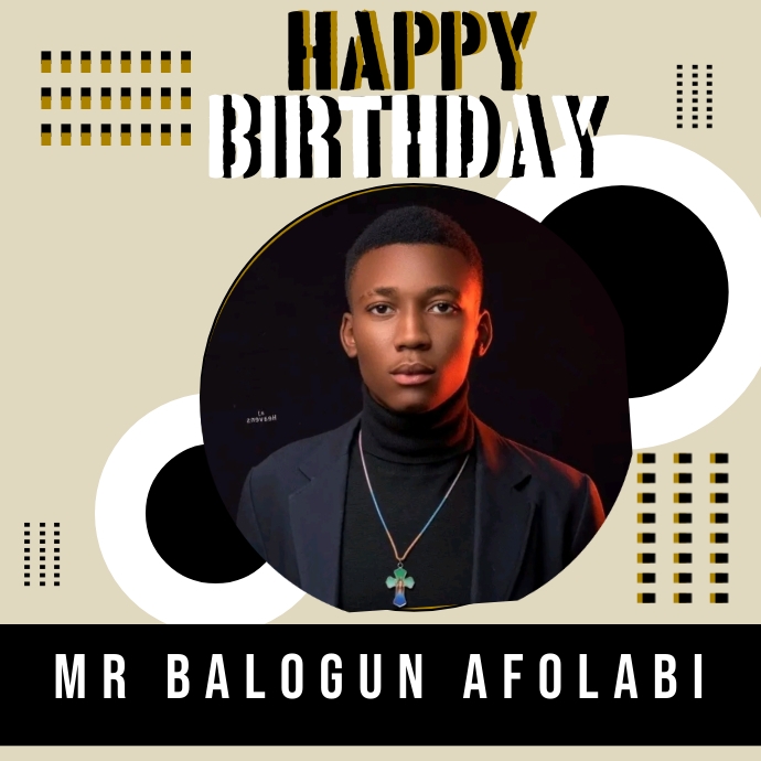 BIRTHDAY CARD Template | PosterMyWall