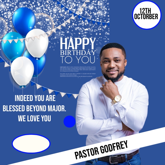 BIRTHDAY CARD Template | PosterMyWall