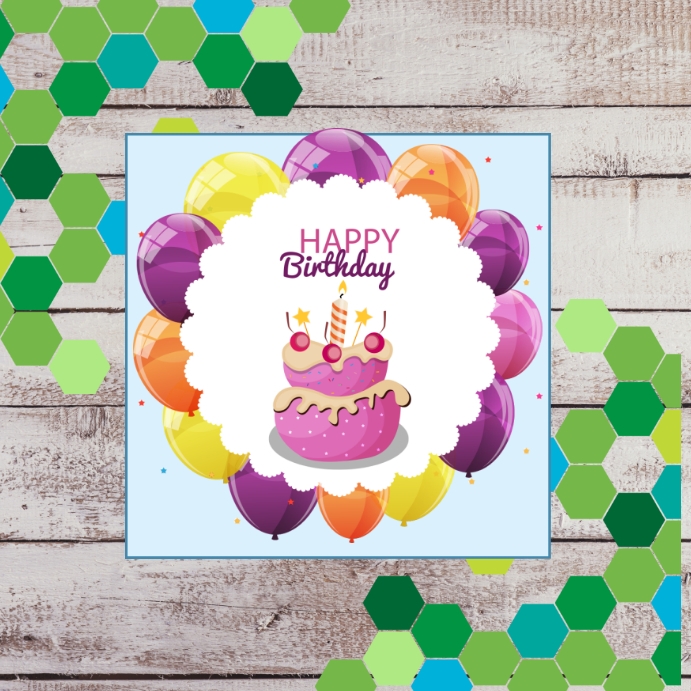 Birthday card Template | PosterMyWall