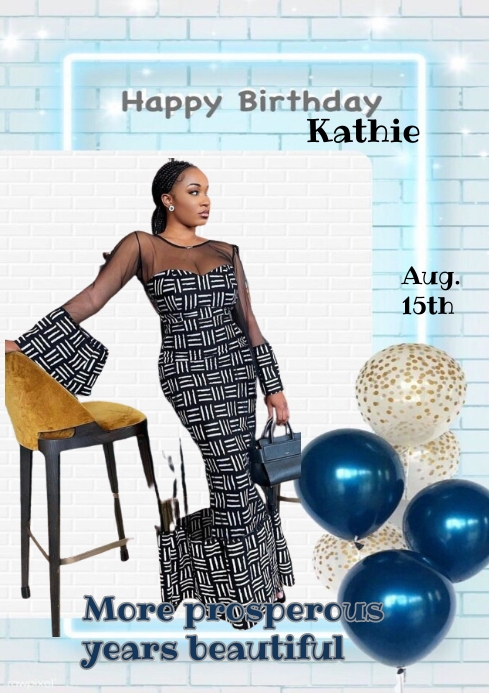 Birthday card Template | PosterMyWall