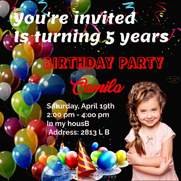 BIRTHDAY CARD POST Template | PosterMyWall