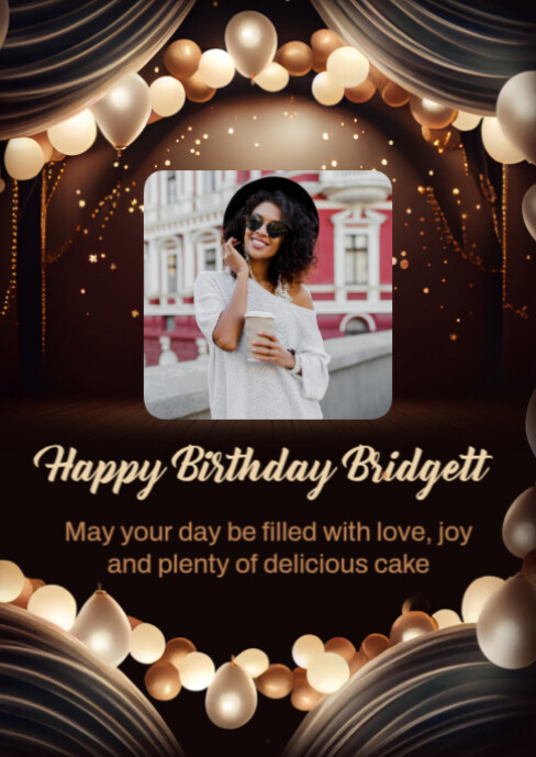 Birthday Card Template | PosterMyWall