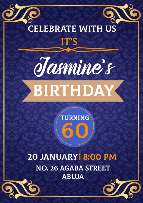 Birthday card Template | PosterMyWall