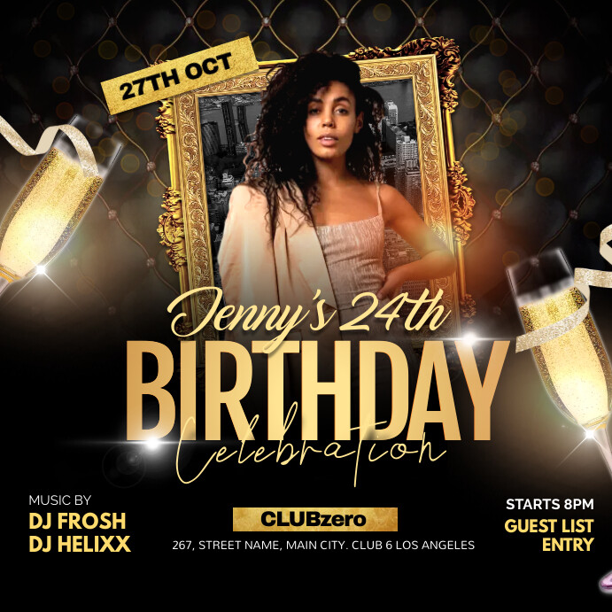 Copia de birthday celebration | PosterMyWall