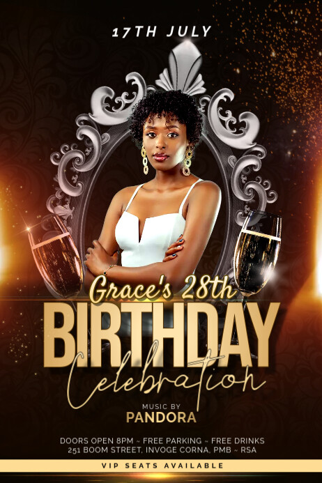 Birthday Celebration Template | PosterMyWall