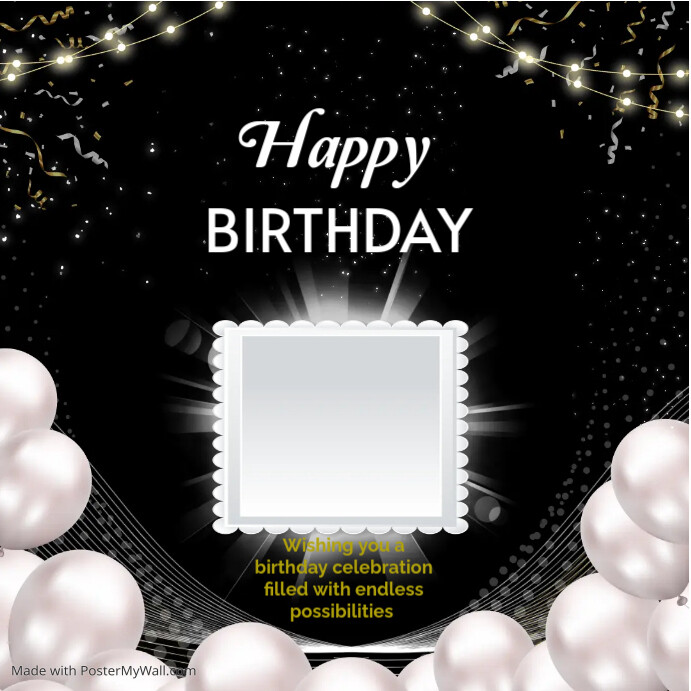 Birthday celebration Template | PosterMyWall