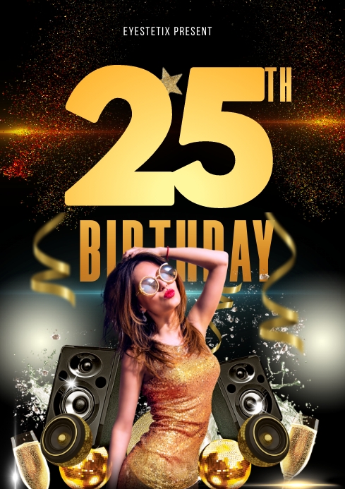 birthday celebration Template | PosterMyWall