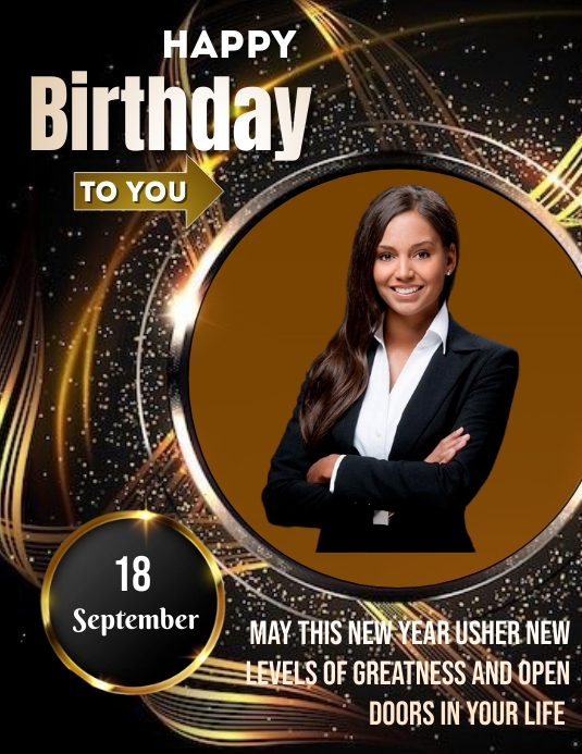 Birthday celebration flyer birthday template | PosterMyWall