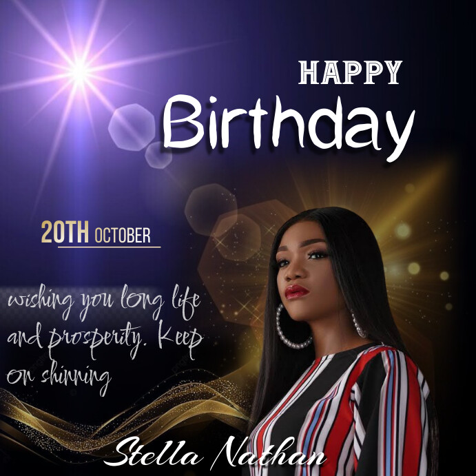 Birthday celebration flyer birthday template | PosterMyWall