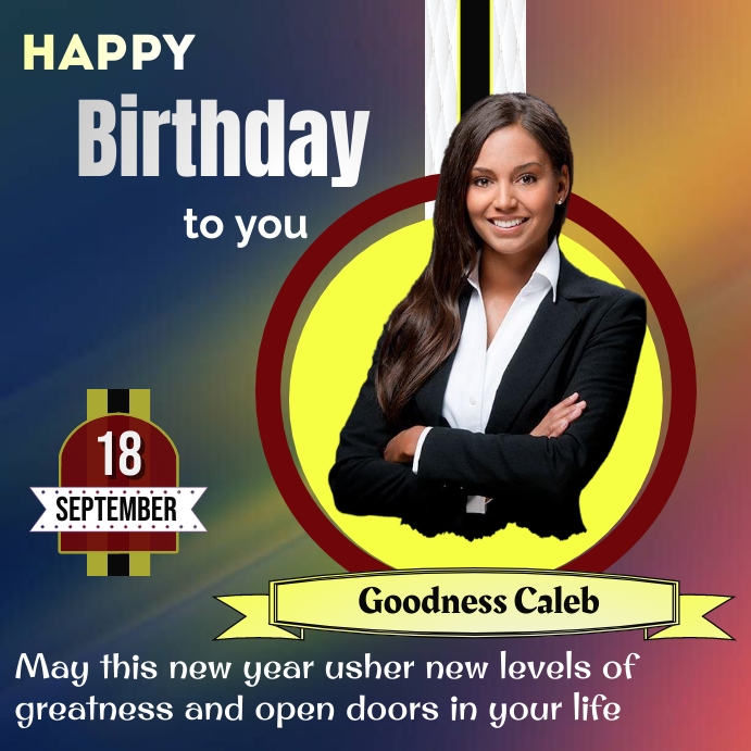 Birthday celebration flyer Template | PosterMyWall