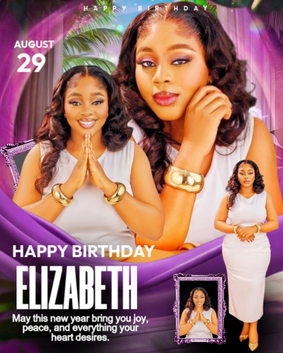 Birthday Celebration Instagram Portrait Template | PosterMyWall