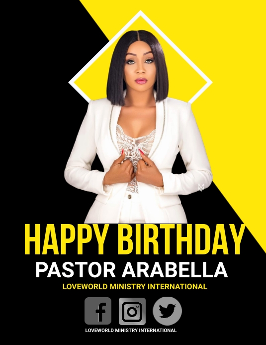 Birthday Church Template | PosterMyWall