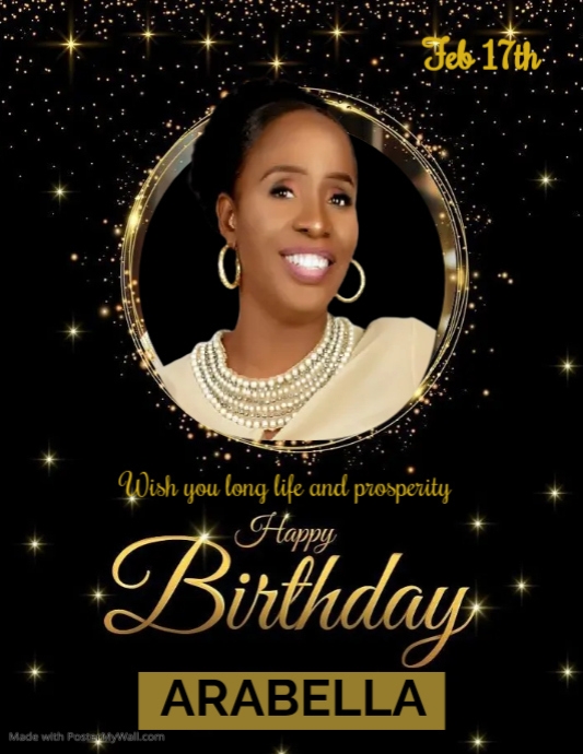 Birthday Church Template | PosterMyWall