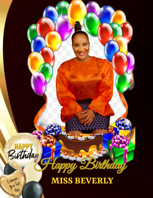 Birthday Church Template | PosterMyWall