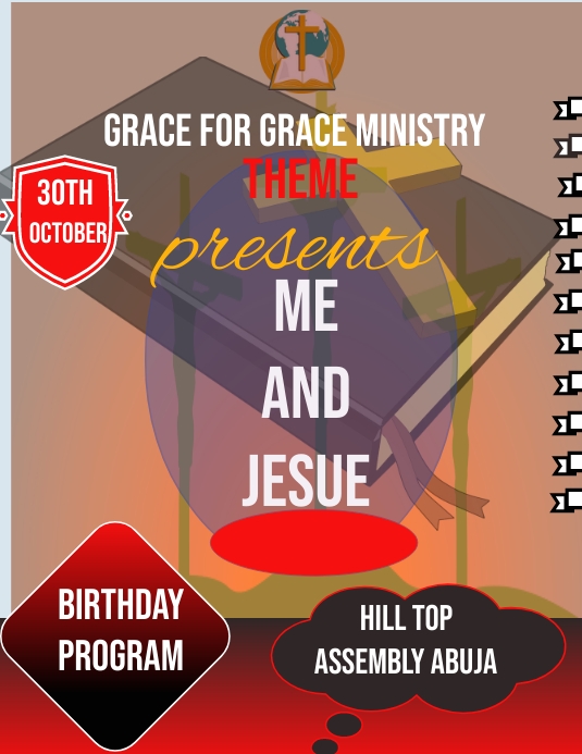 Copy of BIRTHDAY/church flyer | PosterMyWall