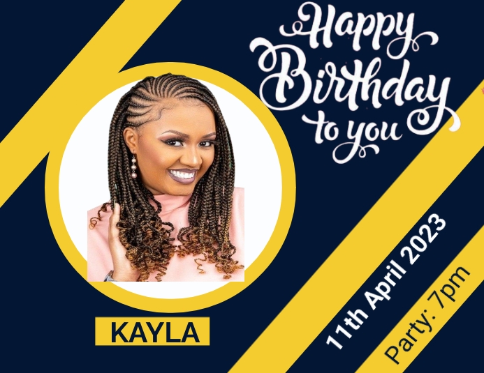 Birthday Church flyer Template | PosterMyWall