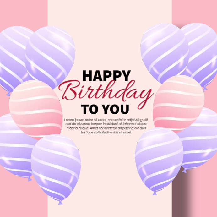 Birthday Cover Template | PosterMyWall