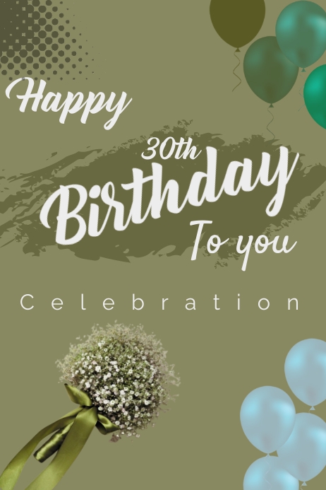 Copy of Birthday day poster | PosterMyWall