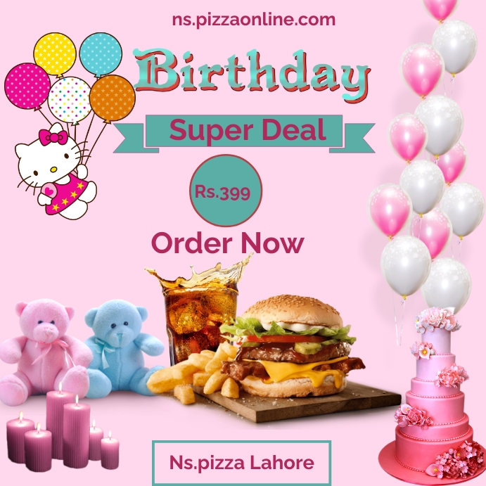 Plantilla de birthday deal | PosterMyWall