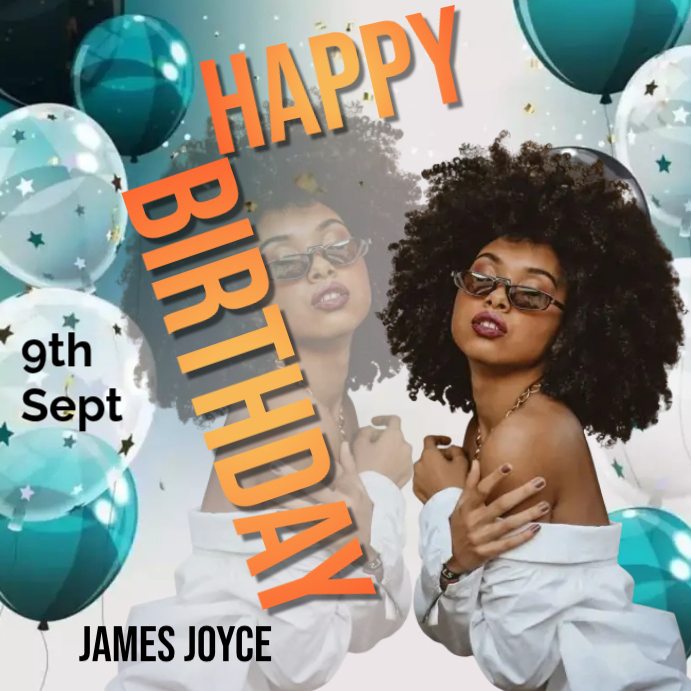 Birthday templaat | PosterMyWall