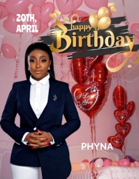 First Birthday Flyer ADS Template | PosterMyWall