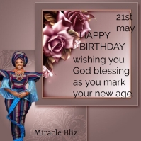 Birthday Template | PosterMyWall