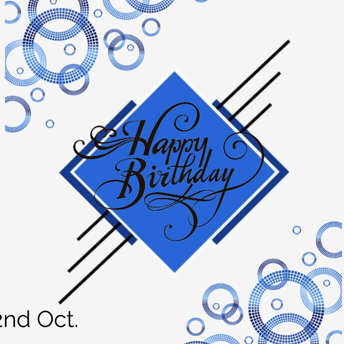 Birthday Template | PosterMyWall