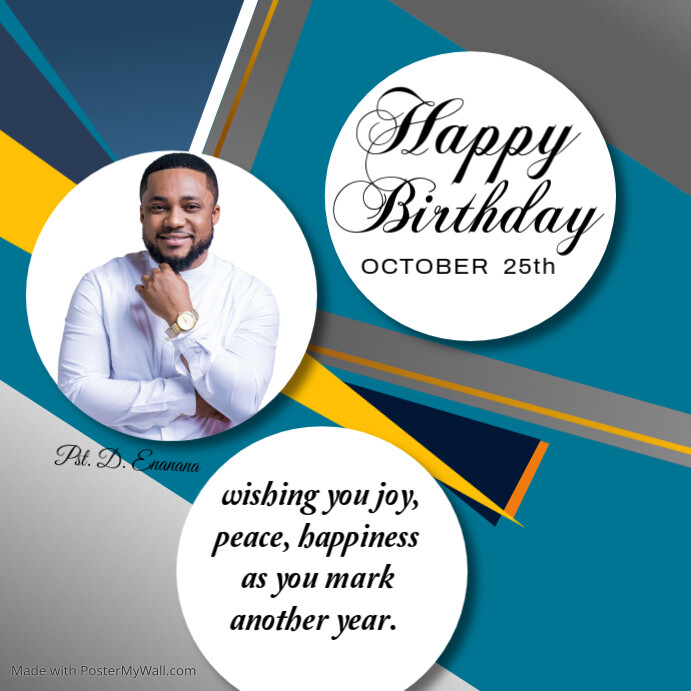 BIRTHDAY Template | PosterMyWall
