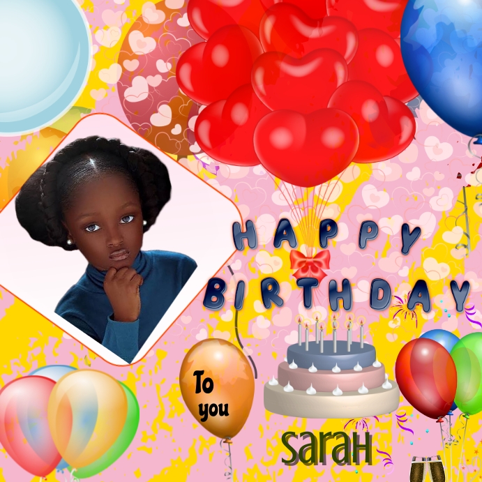 Birthday Template | PosterMyWall