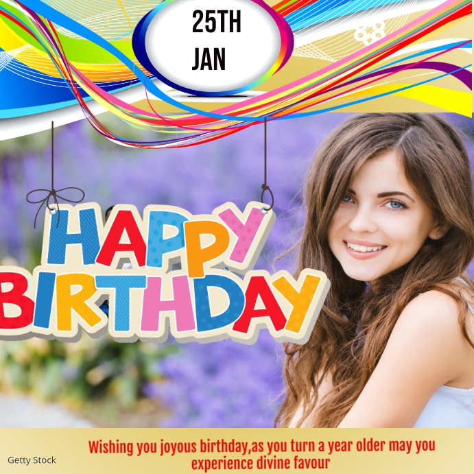 Birthday Template | PosterMyWall