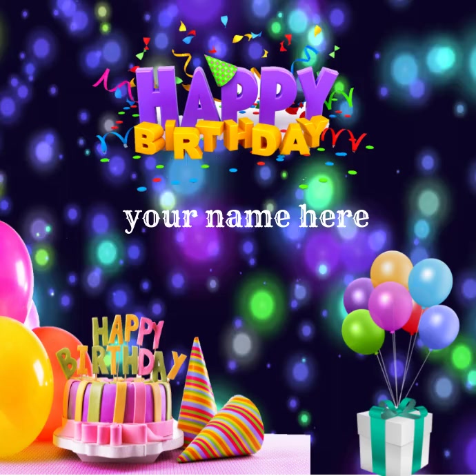 Birthday Design Template | PosterMyWall